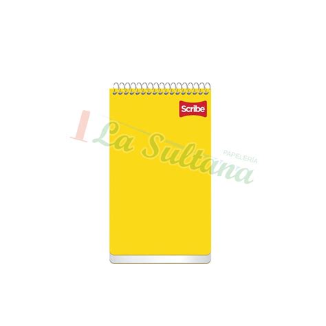 Libreta Scribe Escolar Taquigrafia Espiral Largo C 80h