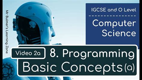 IGCSE Computer Science 2023 25 Topic 8 Programming 2a Basic