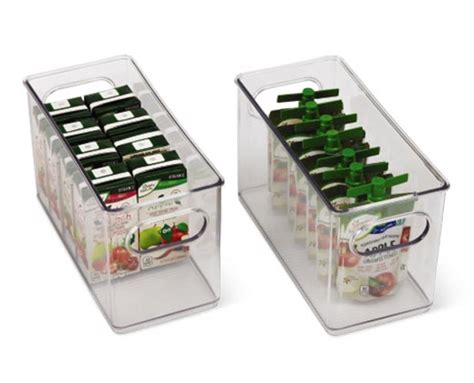 Huntington Home Kitchen Cabinet Bins With Labels ALDI US