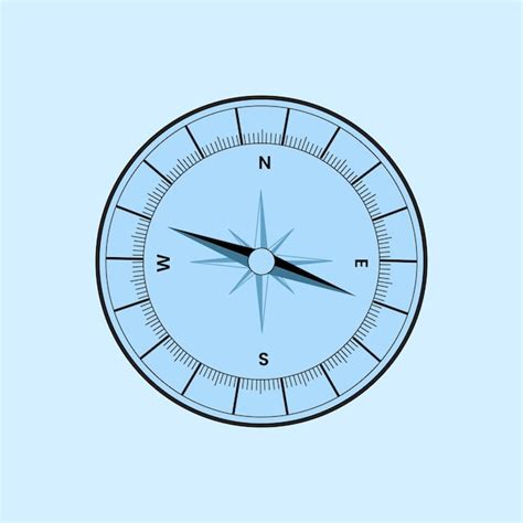 Premium Vector Compass Vector