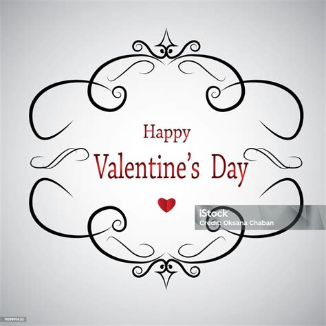 벡터 일러스트 레이 션 Ard 해피 발렌타인 사랑 하는 마음 마음으로 배경입니다 웹 그래픽 배너 광고 스티커 라벨 비즈니스 템플릿 색 배경 2월에 대한 스톡 벡터 아트 및