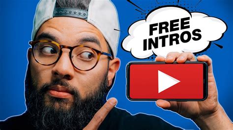 How To Make A YouTube Intro On Your Phone FREE Easy YouTube