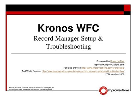Interface Design Kronos Interface Design