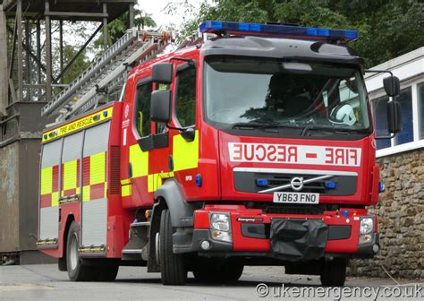 YB FNO North Yorkshire Fire And Rescue Service Volvo Emergency O UK Emergency Vehicles
