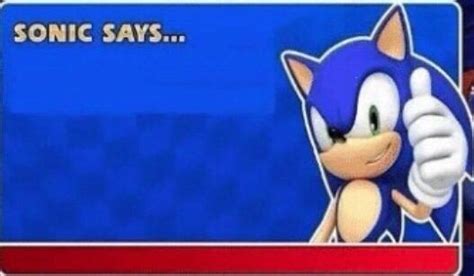 Sonic Text Box Sonic Text Bubble Sonic Meme Background Funny Sonic
