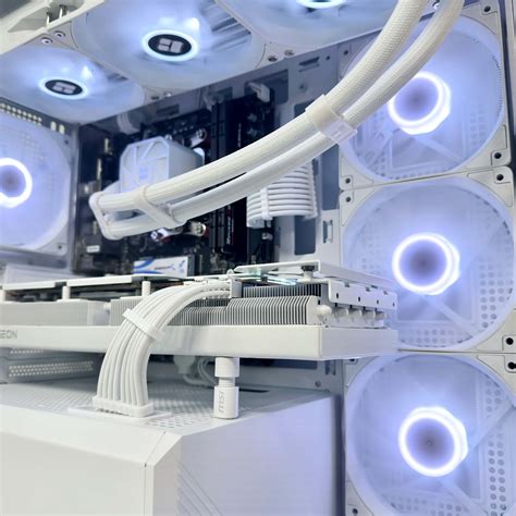 🌬️🧊🐧🥶iceberg 💧liquid Cooled Gaming Pc ️amd Rx 7800 Xt 16gb ️amd Ryzen