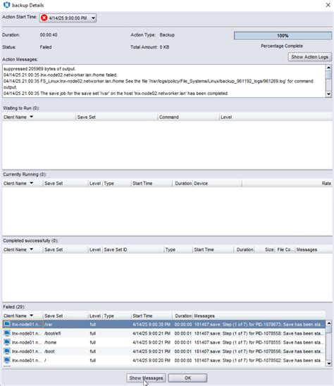 Networker Triage Networker Troubleshooting A Backup Failure Dell India