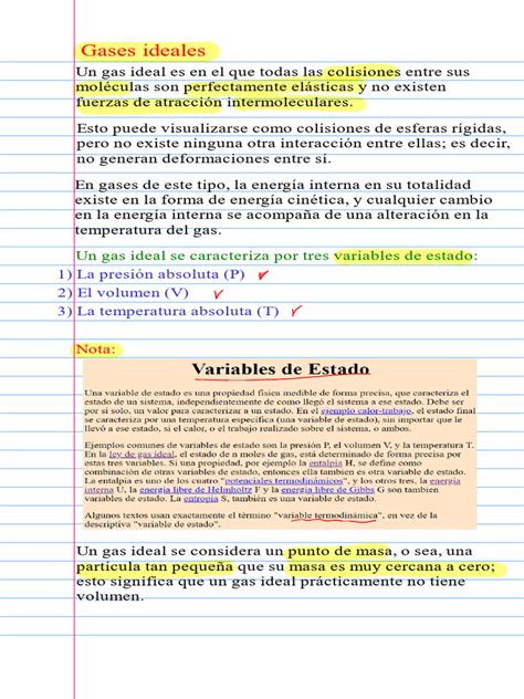 Apuntes Gases Ideales Descargar Gratis Pdf Gases Presión