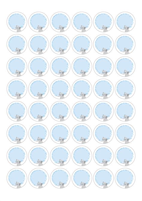 디자인된 A4 라벨지 출력용 라벨스티커 규격코드 586 디자인코드 Da076 Φ30 Mm 원형 출력용 스티커 라벨 전문 아이라벨