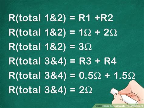 How To Calculate Total Current With Pictures Wikihow