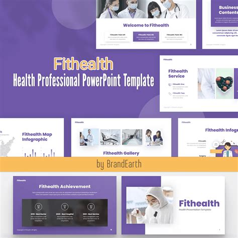 Medicinal 3d Illustration Powerpoint Template Masterbundles