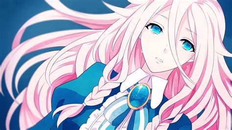 Anime Pink Hair Crying Anime Girls Hd Wallpaper Rare Gallery