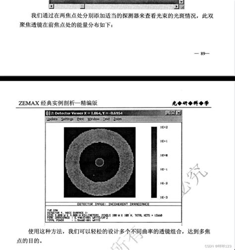 Zemax学习笔记 多焦点透镜的仿真zemax仿真透镜组 Csdn博客