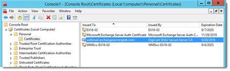 a certificate with the thumbprint already exists