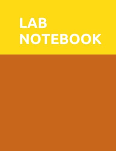 Lab Notebook Lab Notebook For Chemistry Graduate Student Researchers
