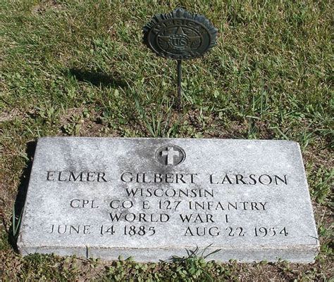 Elmer Gilbert Larson 1885 1954 Find A Grave Memorial
