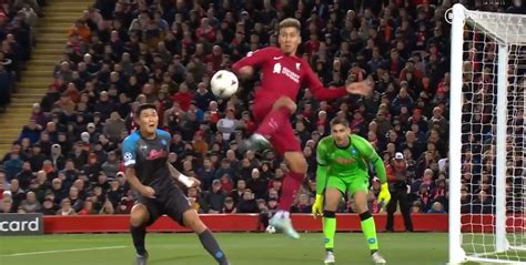 Video Replay Of Firminos Outrageous Backheel Karate Kick Pass