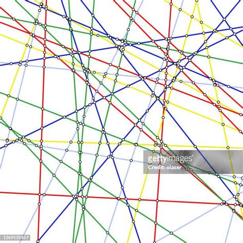 Road Intersection At Night High Res Illustrations Getty Images