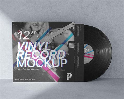 Free Vinyl Records Mockup Mockuptree