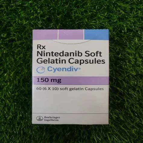 Ofev Nintedanib Capsules 150 Mg Cipla 6 10 At ₹ 1000 Stripe In Nagpur