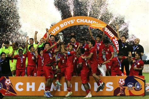 Foto Hasil Indonesia Vs Thailand 1 0 Garuda Nusantara Juara Piala