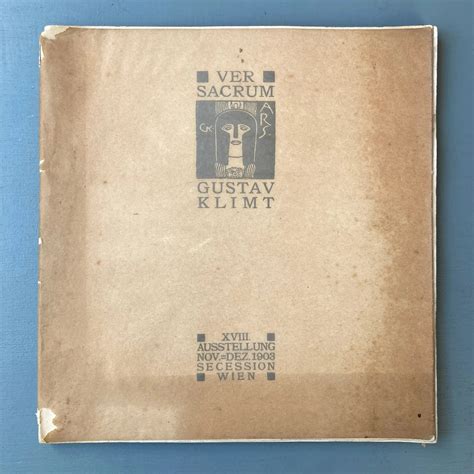 Gustav Klimt Ver Sacrum Xviii Österreichs Secession Wien 1903