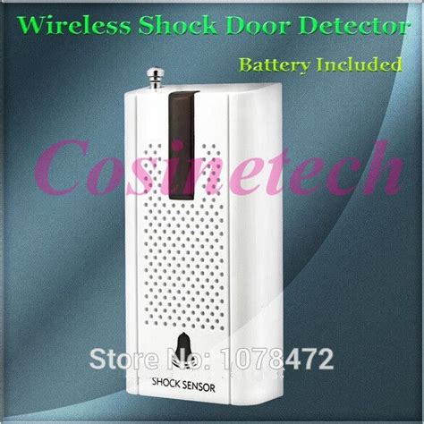 Wireless Shock Sensor Vibration Sensor Shake Detector For Home Security Alarm Systems Anti
