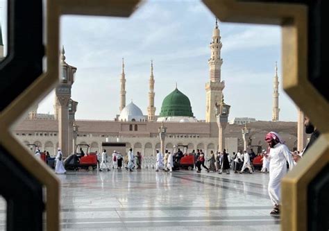 قدس آنلاین گزارش تصویری از مسجد النبیص