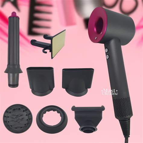 Фен Super Hair Dryer 1600Вт зі змінними магнітними насадками в ...
