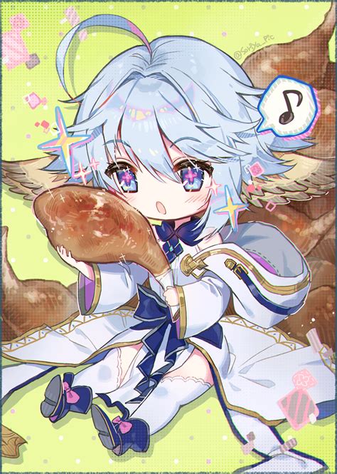 Safebooru 1girl Ahoge Bare Shoulders Blue Eyes Blue Hair Boots