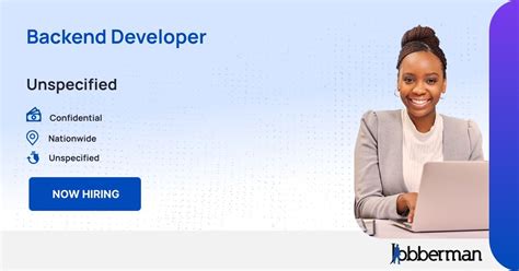 backend developer at softt dev jobberman