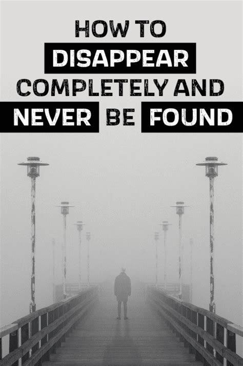 How To Disappear Completely And Never Be Found By Fin Kennedey At