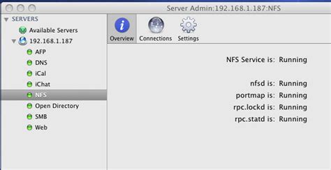 How To Configure An Nfs Share From Mac Osx Server To Linux Using Hdpro As An Example Caldigit