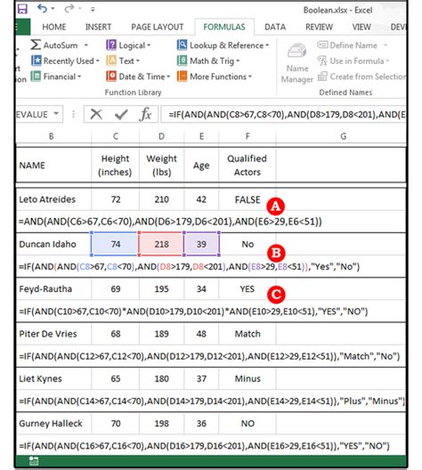 Excel Boolean Logic How To Sift Spreadsheet Data Using And Or Not