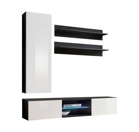 Jvmoebel Wohnzimmer Set Wohnzimmermöbel Set 4tlgwohnwand Wandschrank