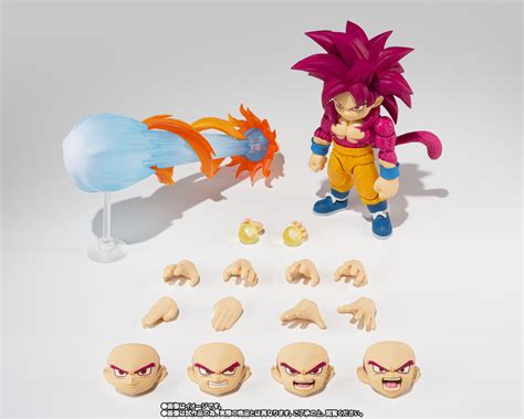 S H Figuarts Super Saiyan 4 Son Goku Mini Daima Tamashii Web