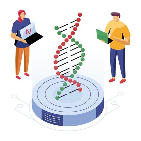 Bioinformatics Science Vector Art Icons And Graphics For Free Download