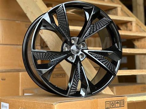 Новые диски Audi RS Gloss Black [BaikalWheels], 22", 1 шт, 5x112, литой ...