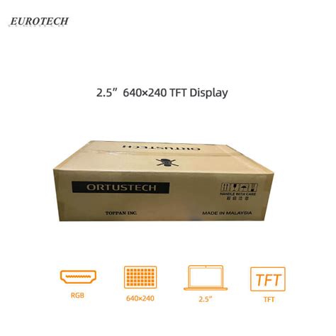 T T Ortustech Inch Tft Lcd Display X Serial Rgb Lcd