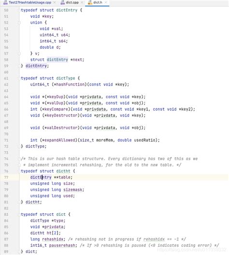 Redis Dict 数据结构详解 Csdn博客