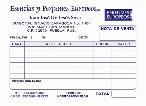 1000 Nota Remision 1 4 Carta 1 Copia Autocopiante Con Folio 700 00