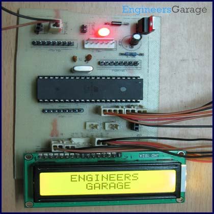 How To Interface Lcd In Bit Mode With Avr Microcontroller Part