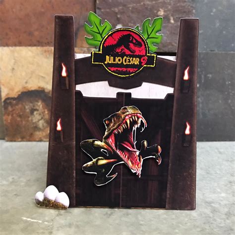 Jurassic Park Personalizado Elo7 Produtos Especiais