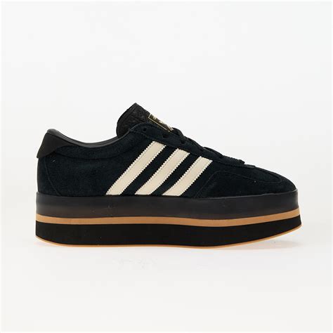 Women S Shoes Adidas Gazelle Stack W Core Black Cream White Gum 3