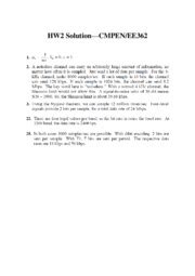 HW Solution HW SolutionCMPEN EE Course Hero