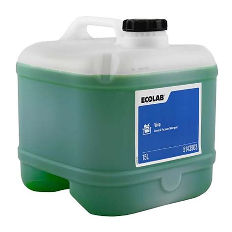 Ecolab Viva Multi Purpose Liquid Detergent 15l Premium Food Packaging Online Wholesalepak Sydney