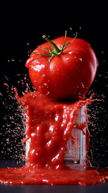 Premium Photo Advertising Photo Of Tomato Paste
