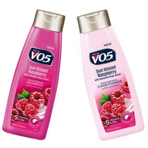 Alberto Vo5 Sun Kissed Raspberry With Chamomile Extract Shampoo And