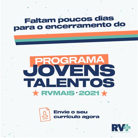 Rv Mais Lança Programa Jovens Talentos Pelo Segundo Ano Consecutivo