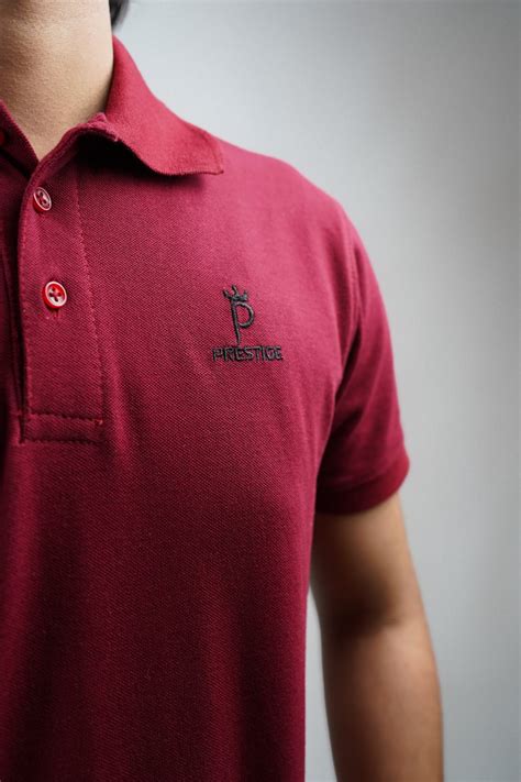 Maroon Polo T Shirt Prestige